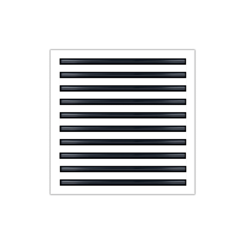 BUILDMART - 20x20 White Modern AC Vent Cover - Decorative Air Vent - S